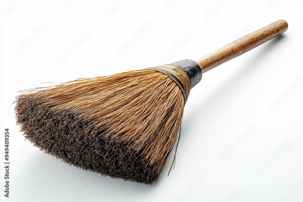 A floating broom with bristles slightly fanned aga 800 brush, broom ...