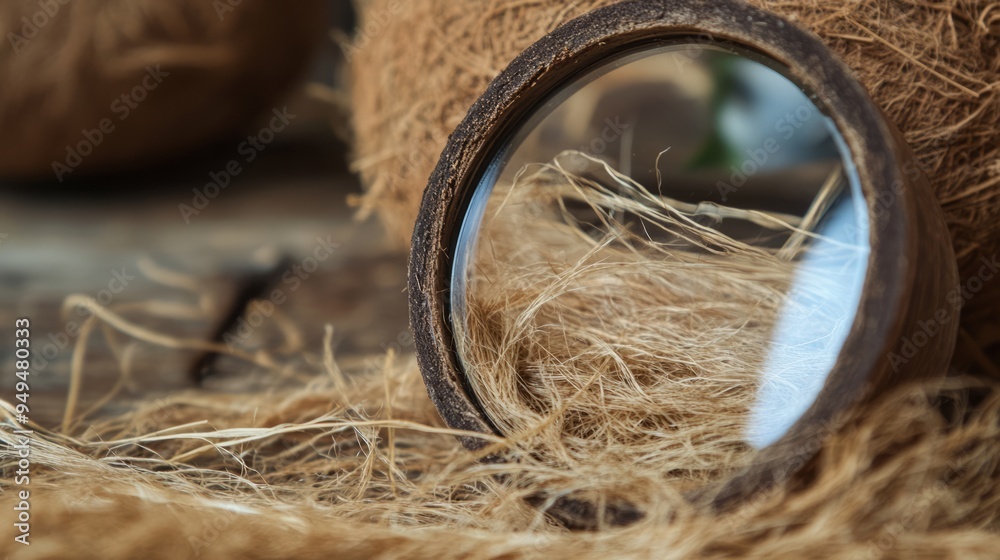 Coconut fiber magniCoconut fiber cleaner, environmental cleaner, green ...