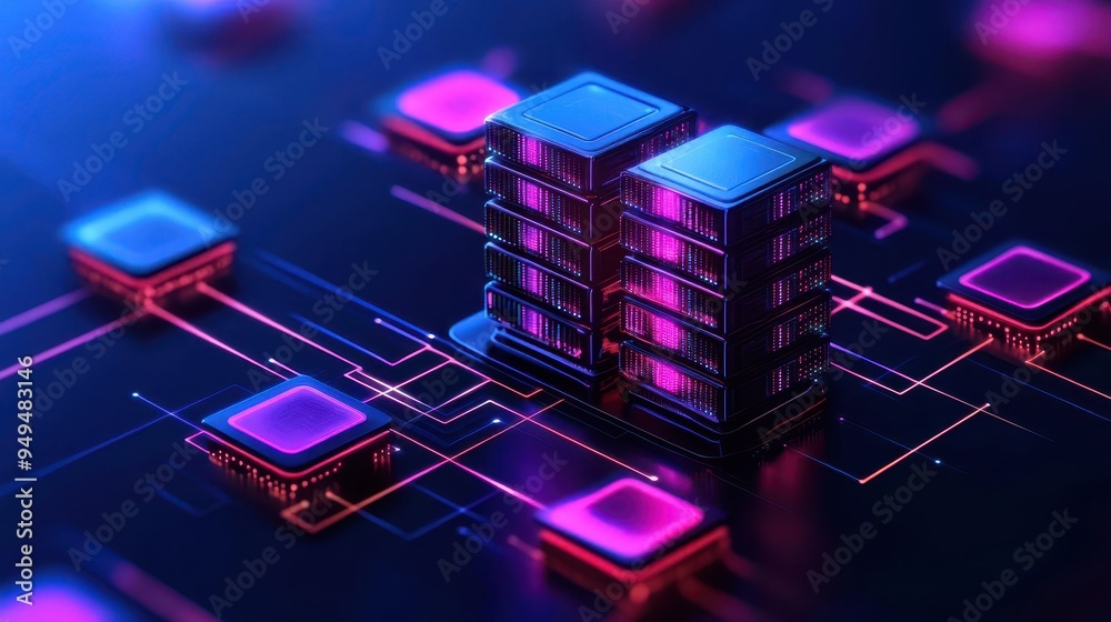Holographic virtual server farm with dynamic data flow, virtualization ...