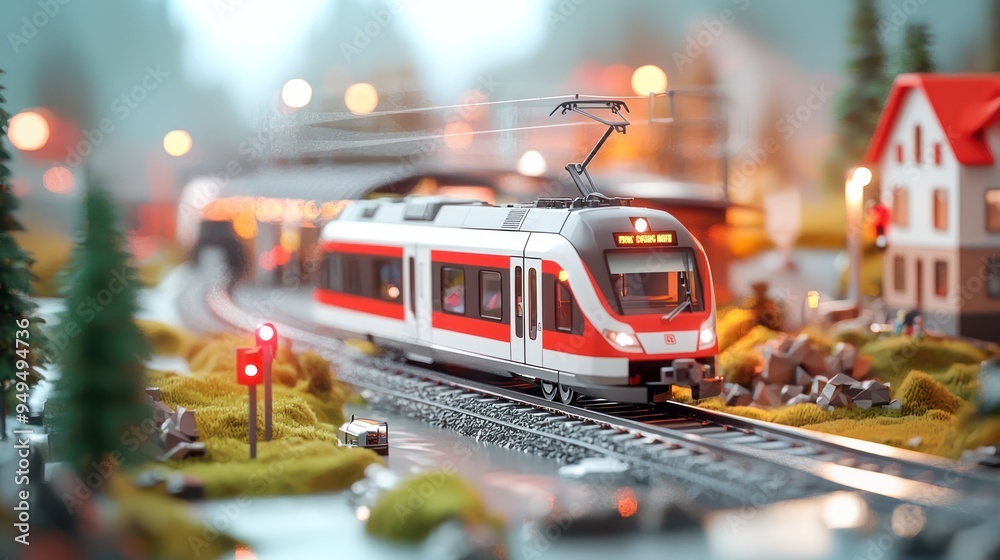 Seamless Integration: Detailed Regional Rail Network Overlapping with ...