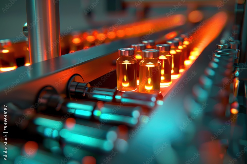 Pharmaceutical industry production line Glass vials production line ...