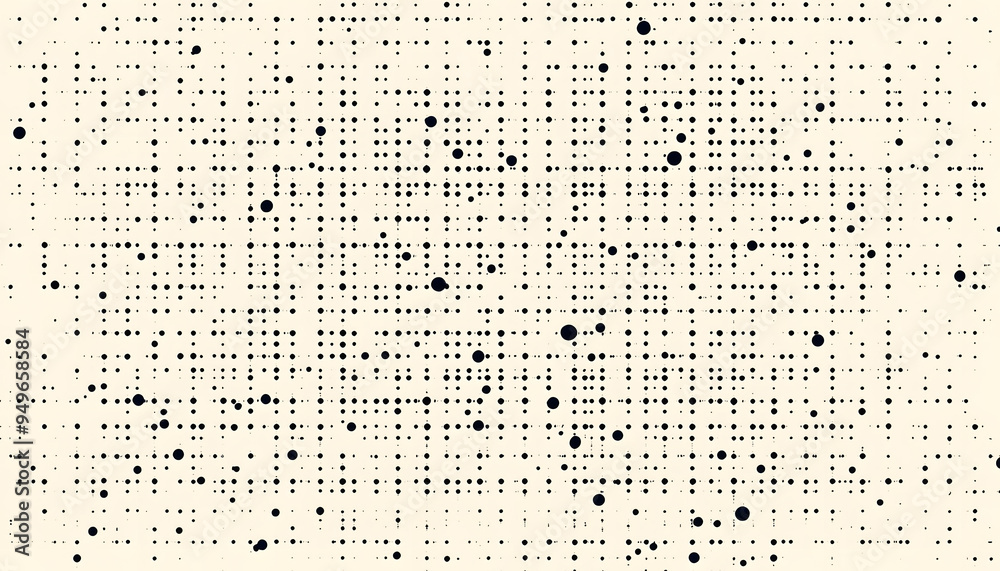 Repeating patterns of small, simple shapes like dots, crosses, or lines ...