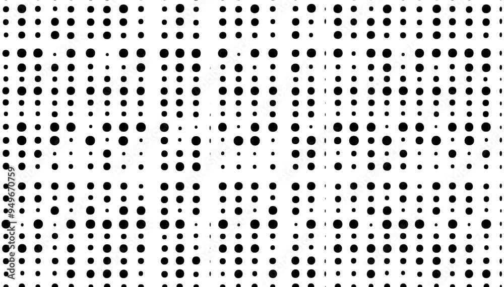 Repeating patterns of small, simple shapes like dots, crosses, or lines ...