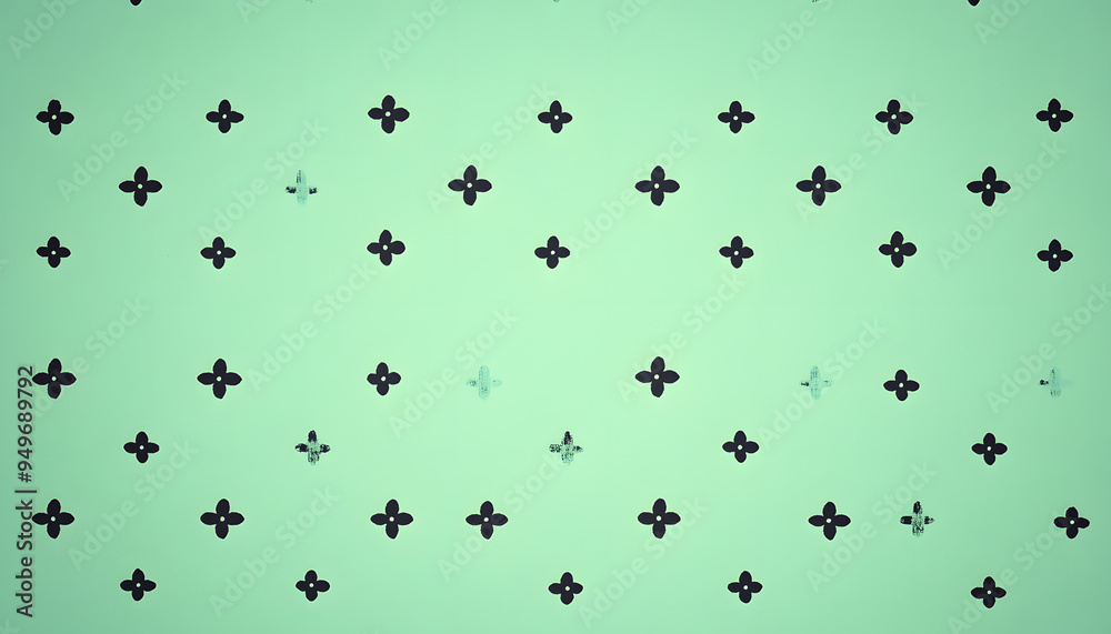 Repeating patterns of small, simple shapes like dots, crosses, or lines ...