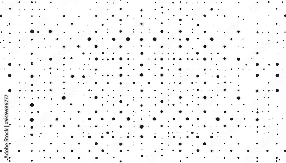 Repeating patterns of small, simple shapes like dots, crosses, or lines ...