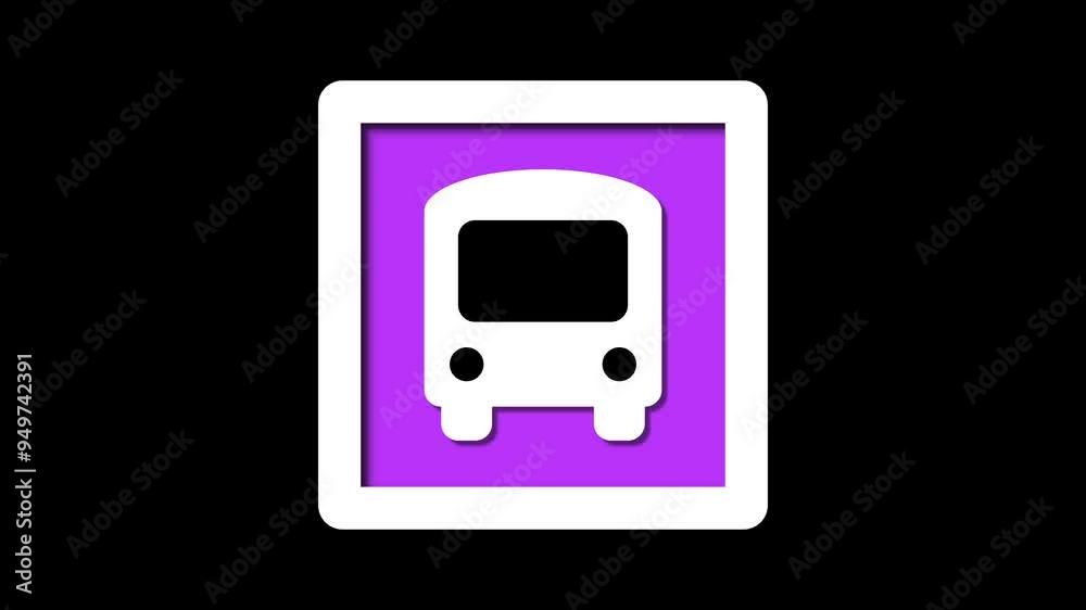 Designing animated public transport app icons adding smooth motion to ...