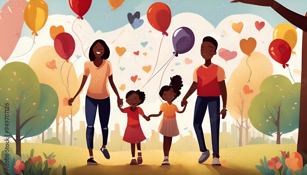 Celebrate the power of family and the joy of adoption with our vibrant ...