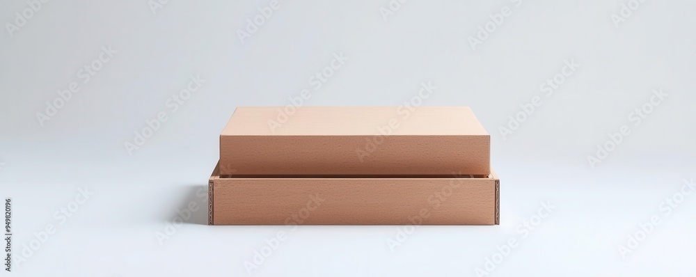 Packaging with pull-out trays and collapsible structures, offering a ...