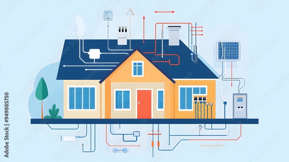 Detailed infographic diagram showcasing the step by step installation ...