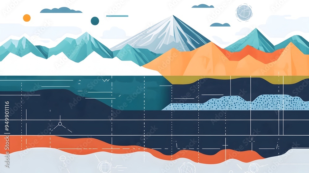 Detailed Infographic Illustrating the Different Types of Tectonic Plate ...