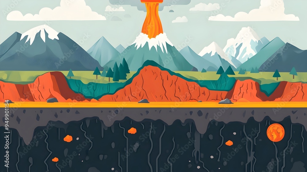 Infographic Explaining the Causes and Effects of Tectonic Plate ...