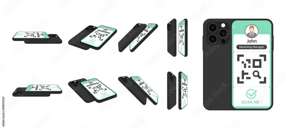 Scan QR Codes with Your Smartphone. Present and Show QR Code on ...