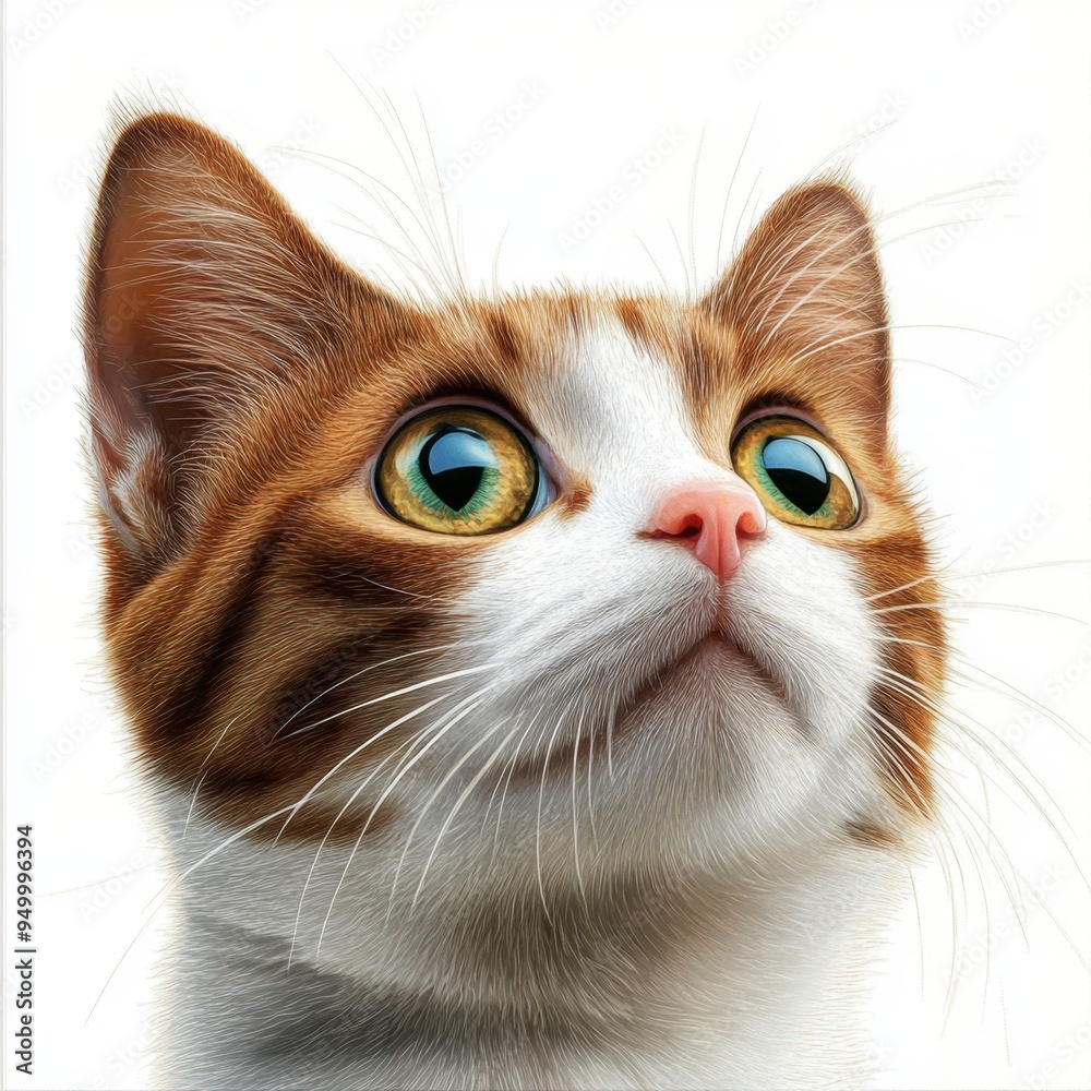 Adorable Cat Celebration: Whimsical Illustration for World Cat Day ...