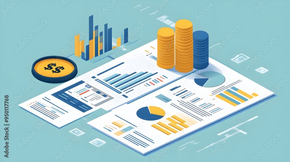 Comprehensive Cash Flow Statement Infographic Showcasing Financial Data ...