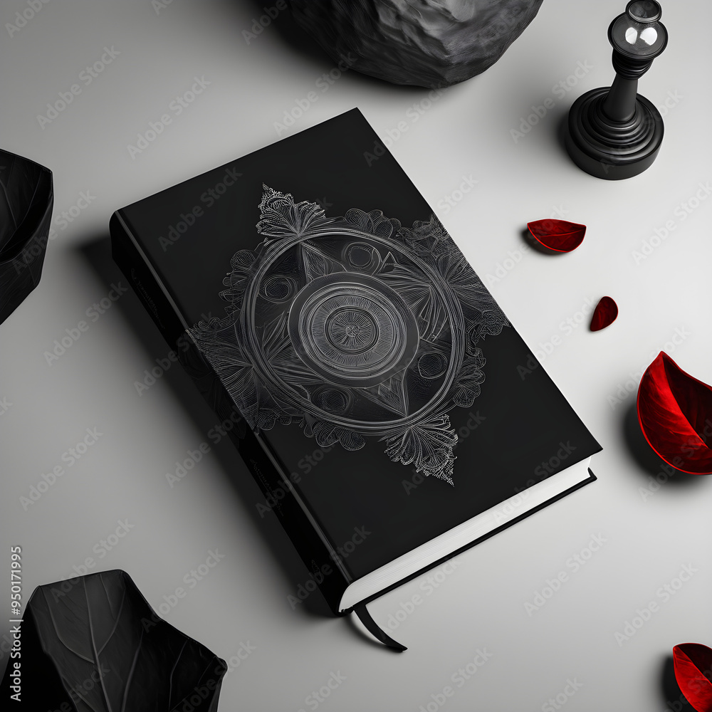 Get creative with your book cover mockup by incorporating atmospheric ...