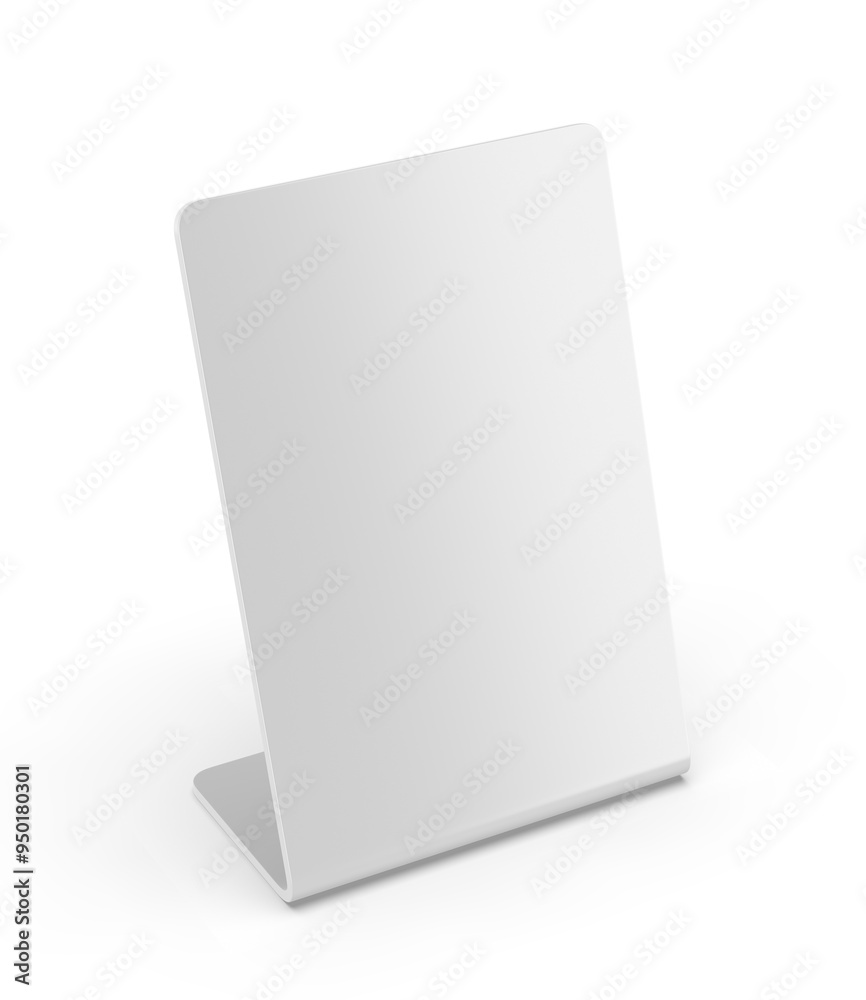 Blank stand for payment QR code for mobile phone, QR code payment, e ...