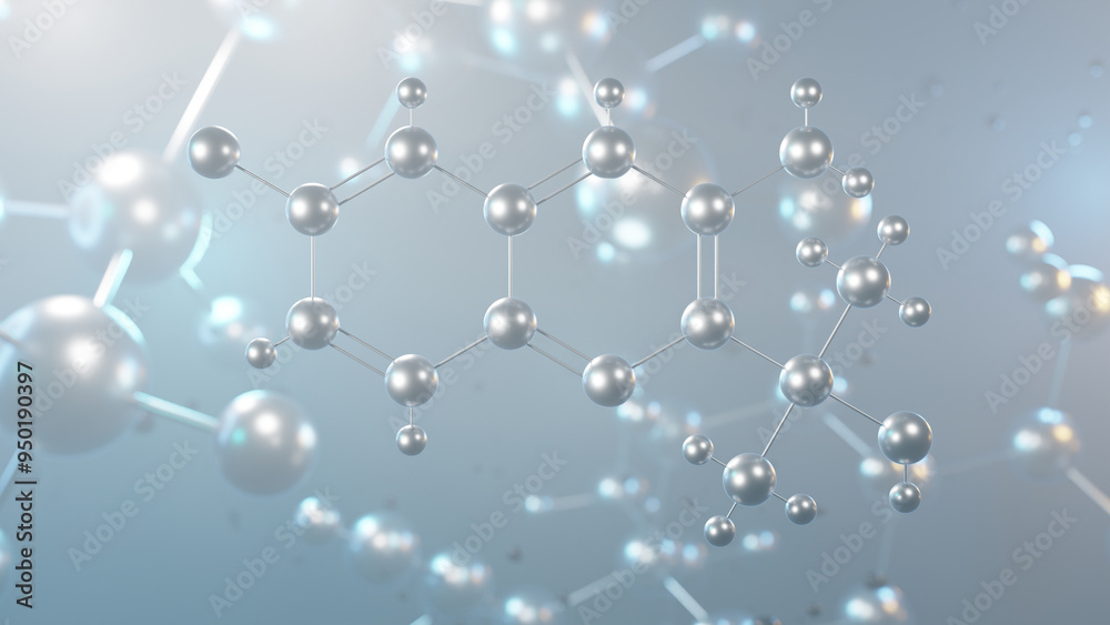 reproxalap molecular structure, 3d model molecule, small molecule ...