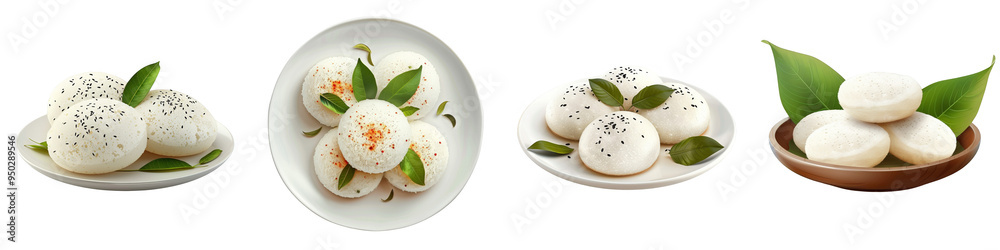 Idli clipart collection, symbol, logos, icons isolated on transparent ...