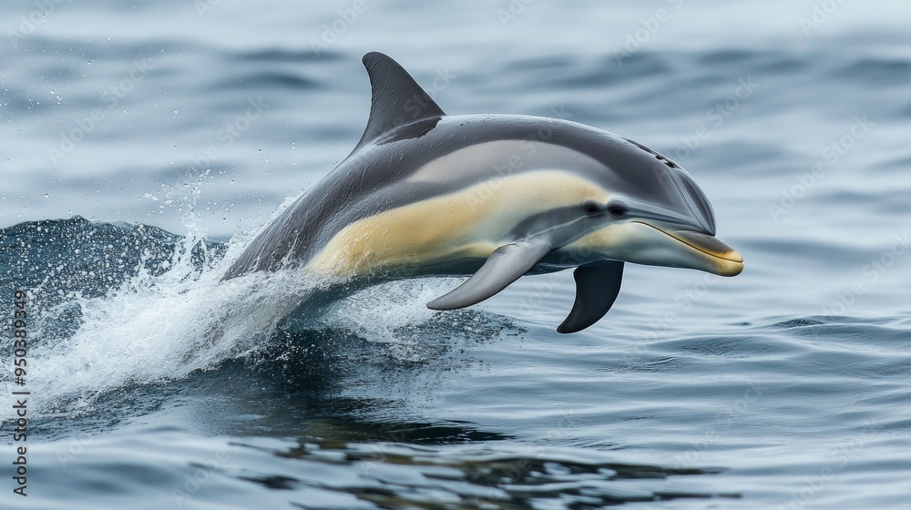 A dolphin is a highly intelligent marine mammal known for its playful ...