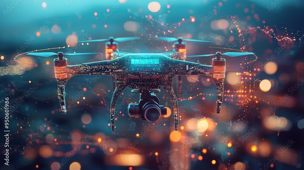 Visualization Of Edge Ai In Drones Performing Realtime Object Recognition Edge Ai Advanced