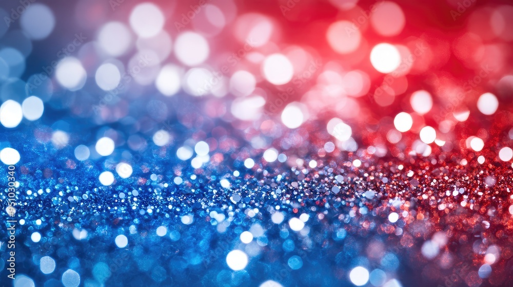Sparkling blue and red glitter background. This image is perfect for ...