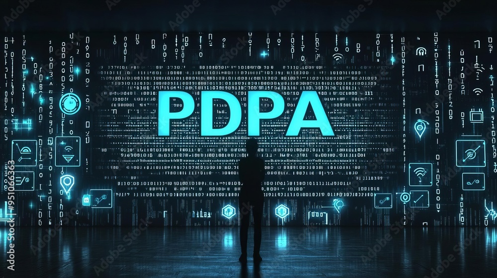PDPA PERSONAL DATA PROTECTION ACT guidelines "PDPA" text surrounded by ...