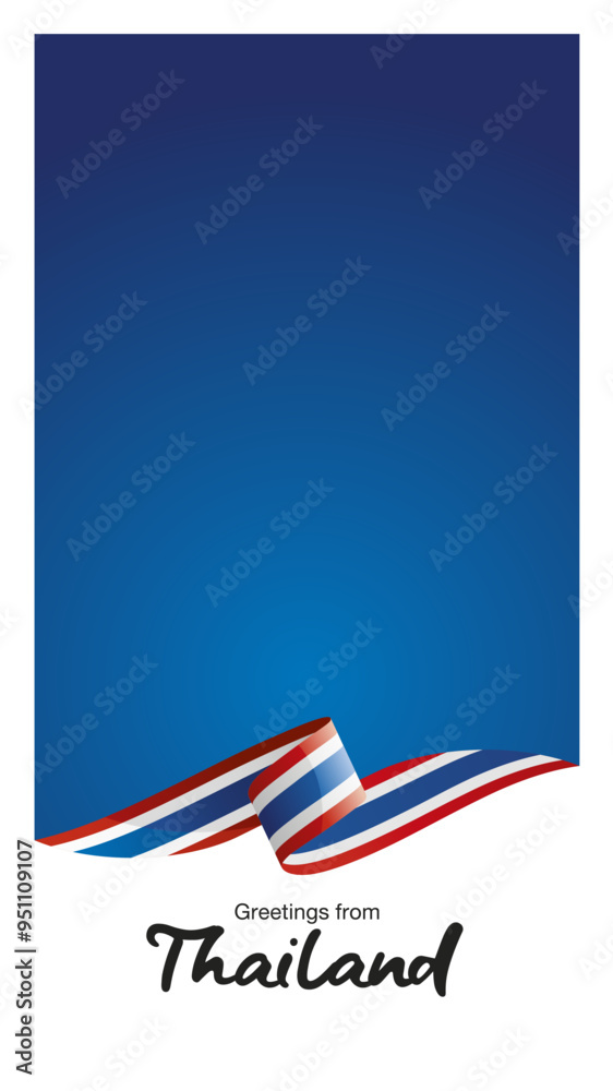 Greetings from Thailand. Editable Instagram template for Stories and ...