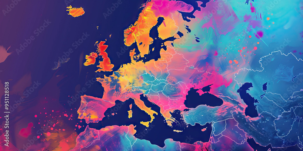 Color-Coded Heatmap: Social Media Engagement by Industry in Europe ...