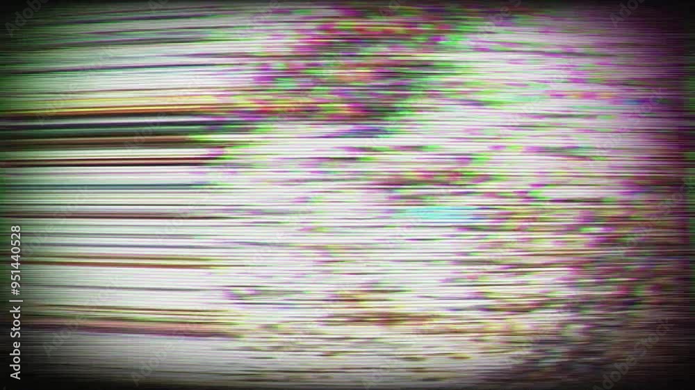 Glitch noise static television VFX pack. Visual video effects stripes ...