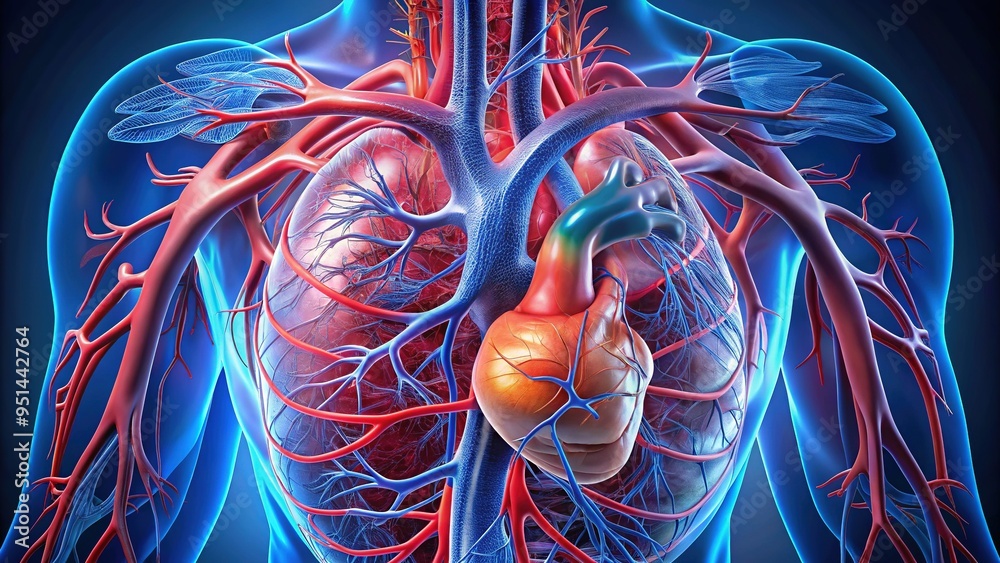The heart's right atrium receives deoxygenated blood from the body ...