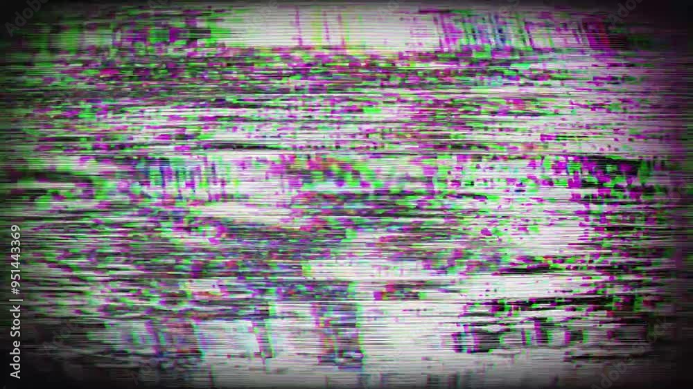 Glitch noise static television VFX pack. Visual video effects stripes ...