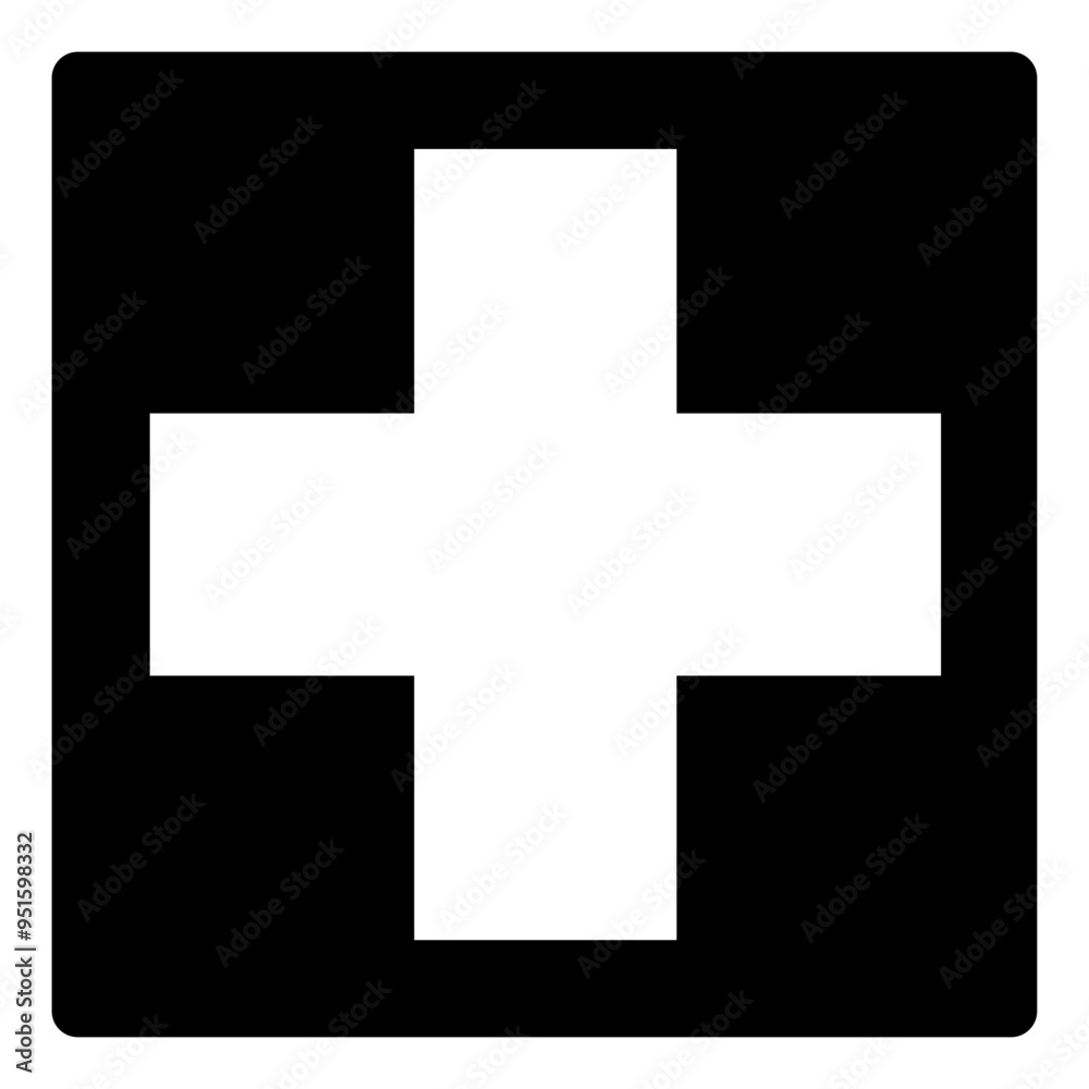 ISO emergency and first aid safety signs_first aid_symbol and pictogram ...