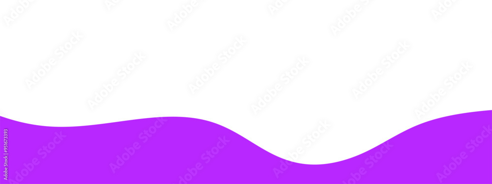 Separator, footer, modern wave divider shape vector illustration Stock ...