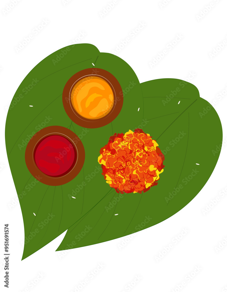 Haldi (turmeric) and Kumkum (vermilion powder), haldi kumkum ceremony ...
