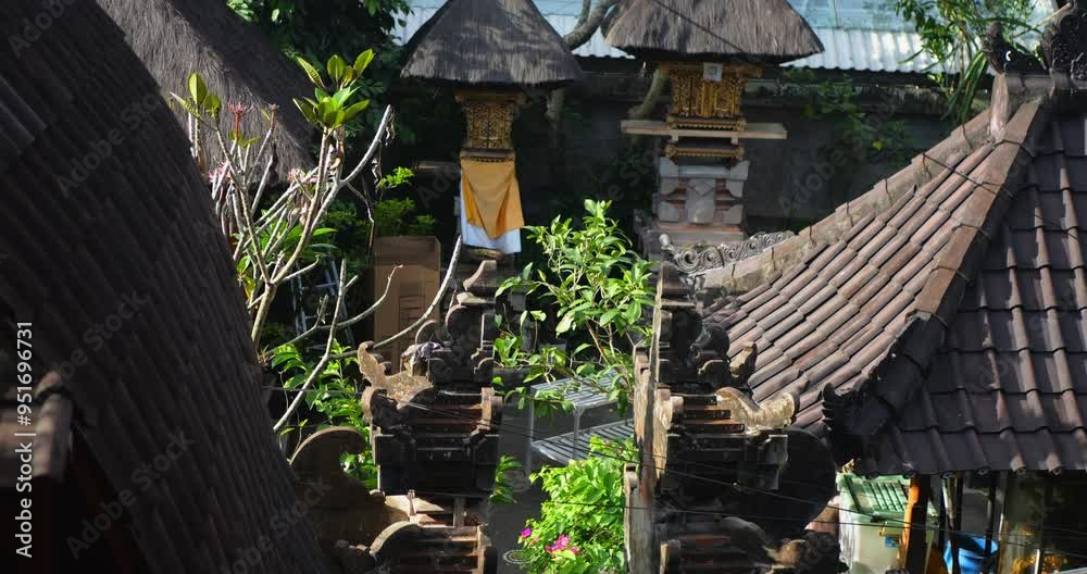Authentic Balinese Temples Showcase Traditional Balinese Architecture ...