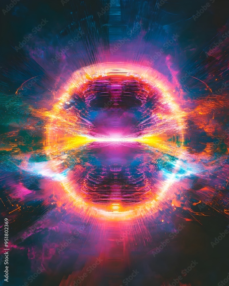 Pulsating Quantum Superposition Mystical Chromodynamic Flows in a ...