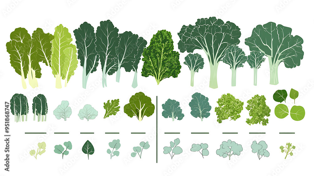 Kale nutrition facts infographic: A colorful, easy-to-understand ...