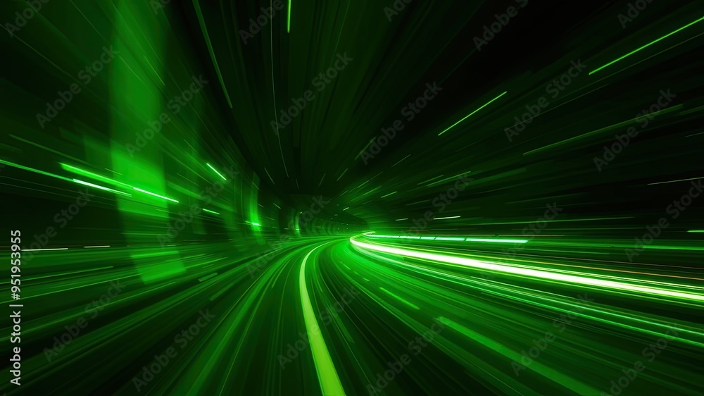 Green background, Warp speed effects, light speed effects, speed images ...