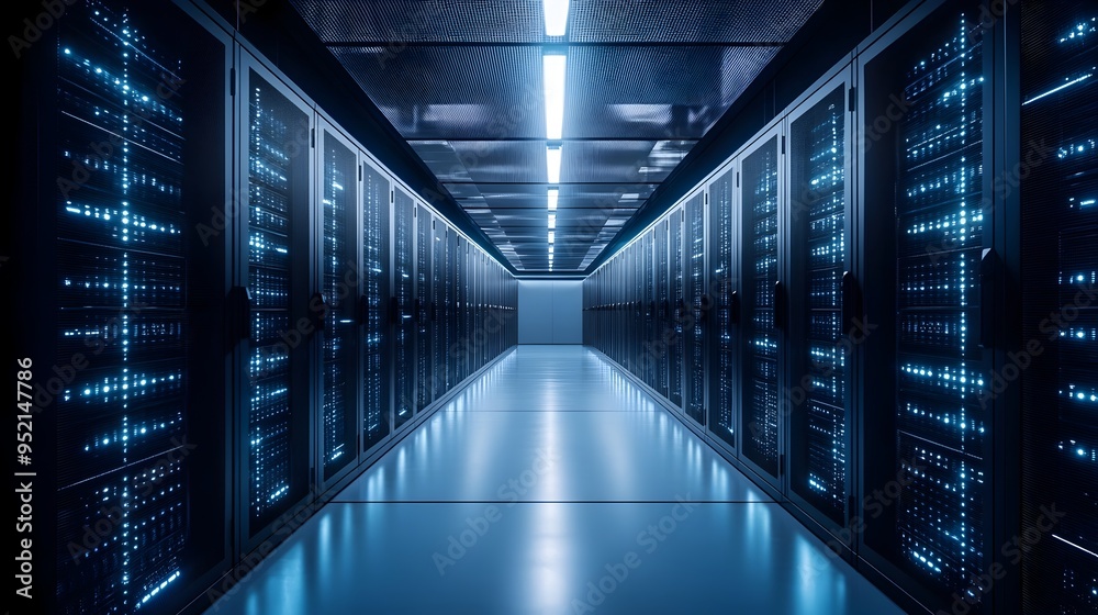 A state of the art data center facility harnessing the power of ...