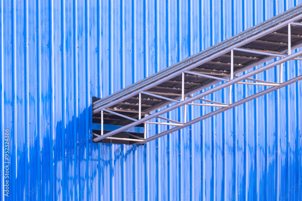 Overhead Electrical Cable Ladder tray for installing power and control ...