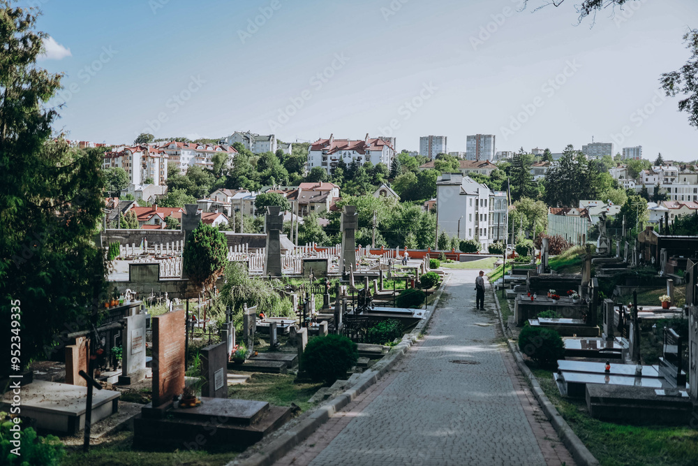 Lychakivske Cemetery is a historic municipal cemetery located in Lviv ...
