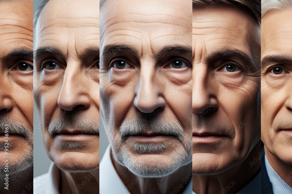 Exploring Male Facial Aging and Its Impact on Identity and Aesthetic ...