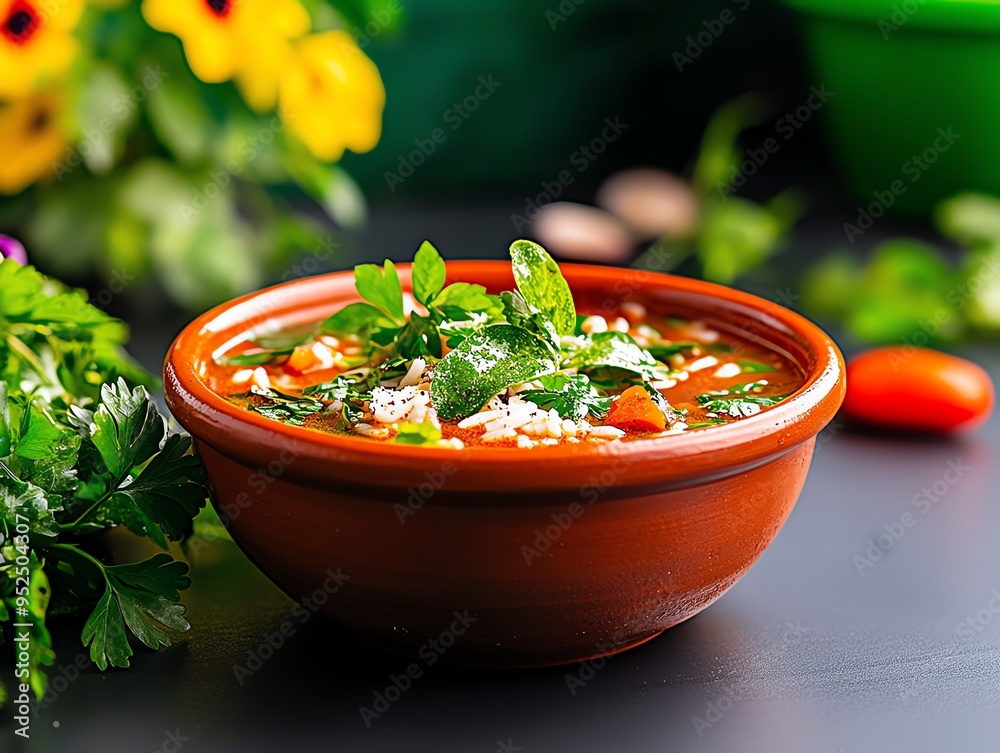 Sustainable seafood Puerto Rican asopao, a seafood stew made with ...