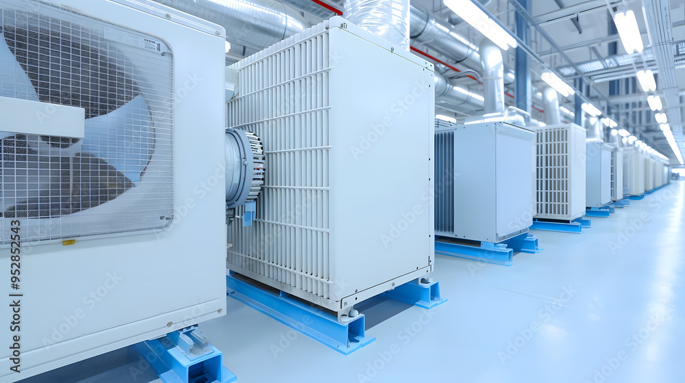 Industrial Water Condenser Pump and HVAC Air Conditioning System ...