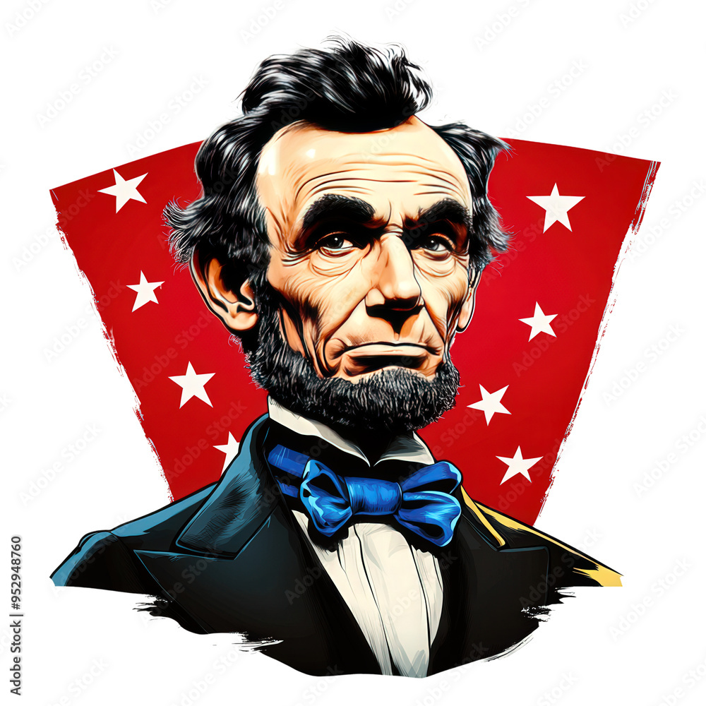 abraham lincoln, president isolated transparent, png background ...