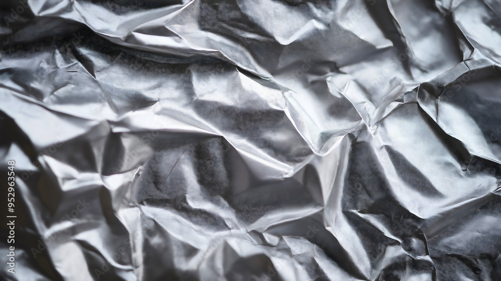 Paper with silver texture and gray pattern, metallic foil effect for ...