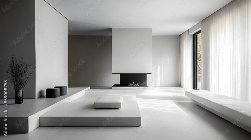 Mid-Century Modern: Simple forms, organic influences, mix of materials ...