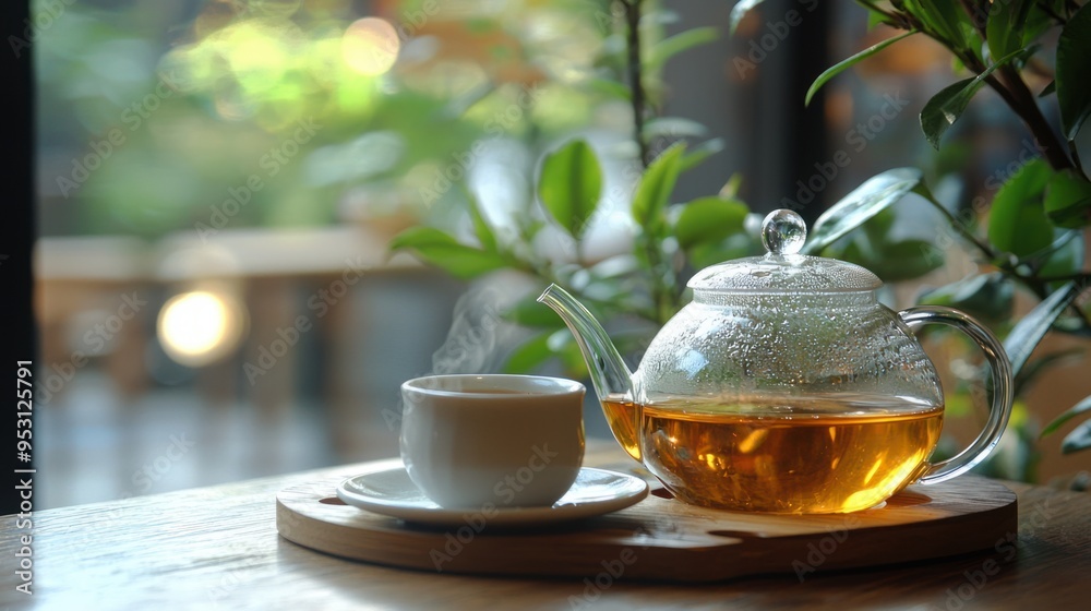 Invigorating Brew: Authentic Australian Lemon Myrtle Tea Steeping ...