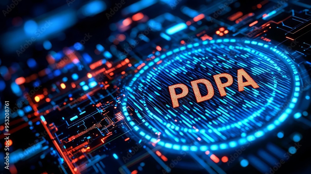 Personal data protection act or PDPA concept PDPA concept with a shield ...