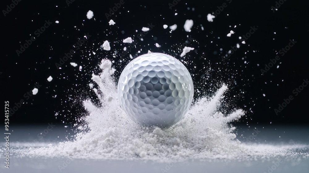 Dynamic Golf Ball Impact in Ultrahigh Detail 8K Resolution with Motion ...